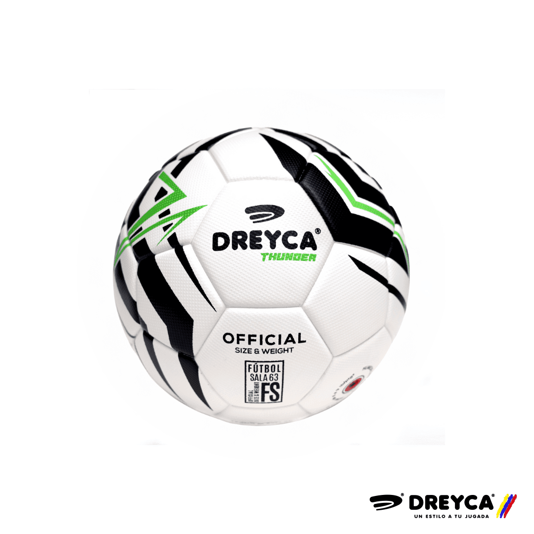 Dreyca Balon de Futbol Sala 63 Thunder Pro – The Sport Shop EC