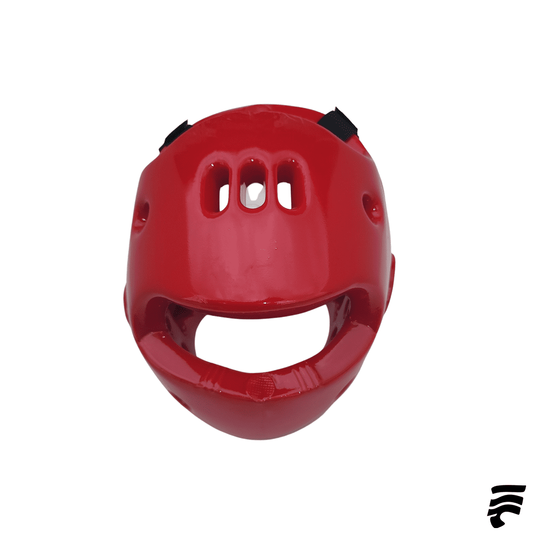 Rs Protector de Cabeza con Rejilla de Protección para Taekwondo Rojo ...