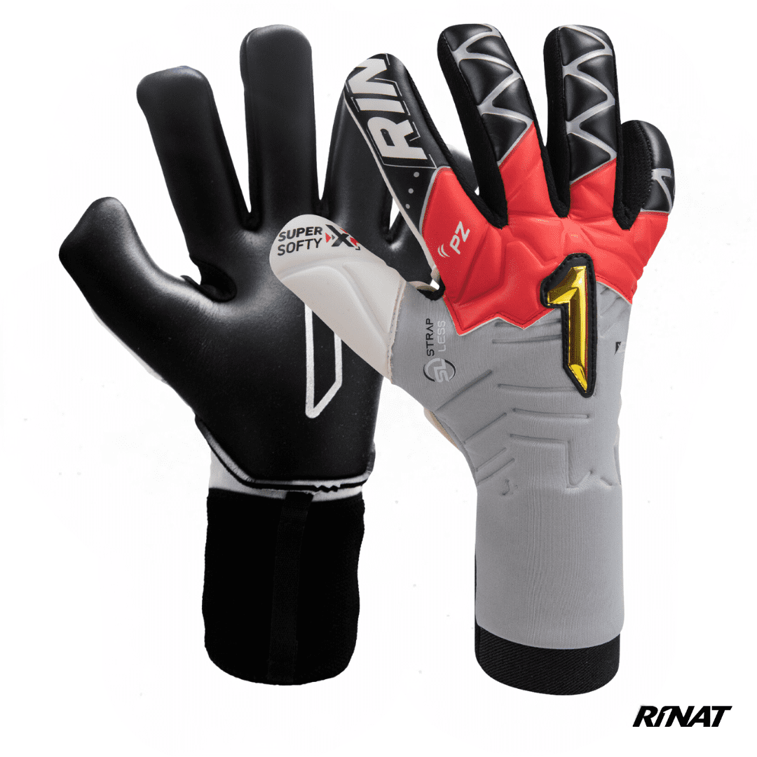 Rinat Guantes de Arquero Xtreme Guard Zhero Semi Pro Blanco Rojo – The ...