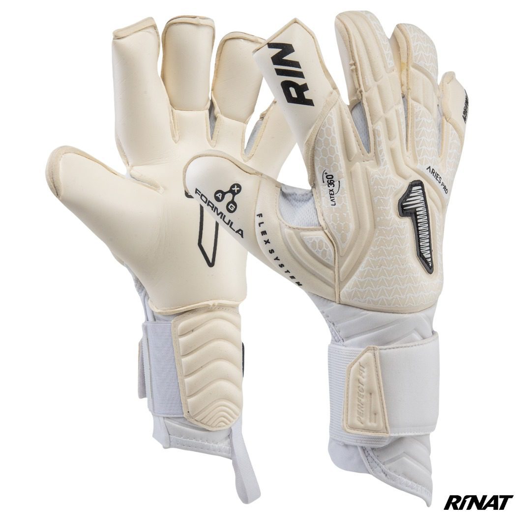 Rinat Guantes de Arquero Aries Nemesis Pro Blanco – The Sport Shop EC