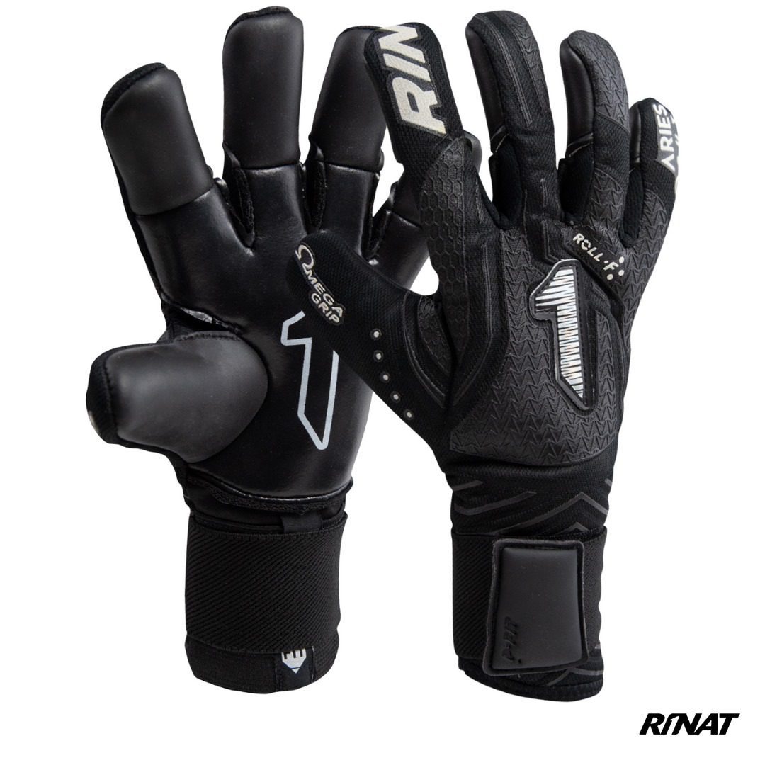 Rinat Guantes de Arquero Aries Nemesis Semi Pro Niño Negro – The Sport ...