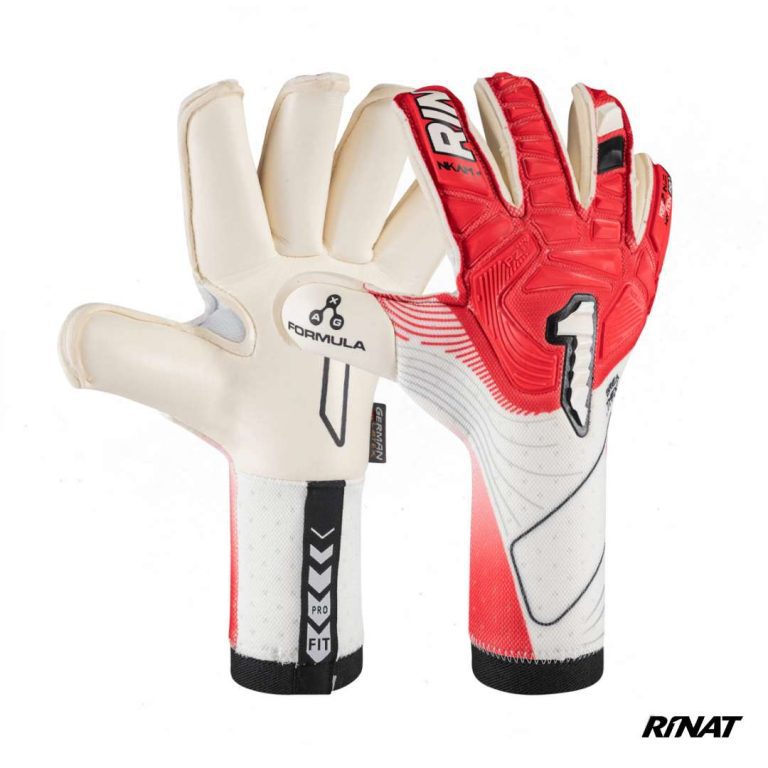 Rinat Guantes de Arquero Nkam Pro Rojo Blanco – The Sport Shop EC