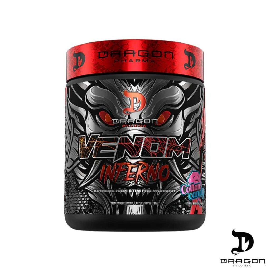 Dragon Pharma Pre-Entreno Venom Inferno x40 Servicios – The Sport Shop EC