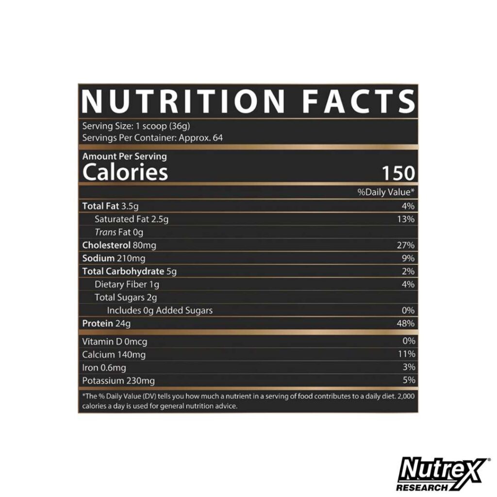 Nutrex Proteina Whey 100% 5Lb – The Sport Shop EC