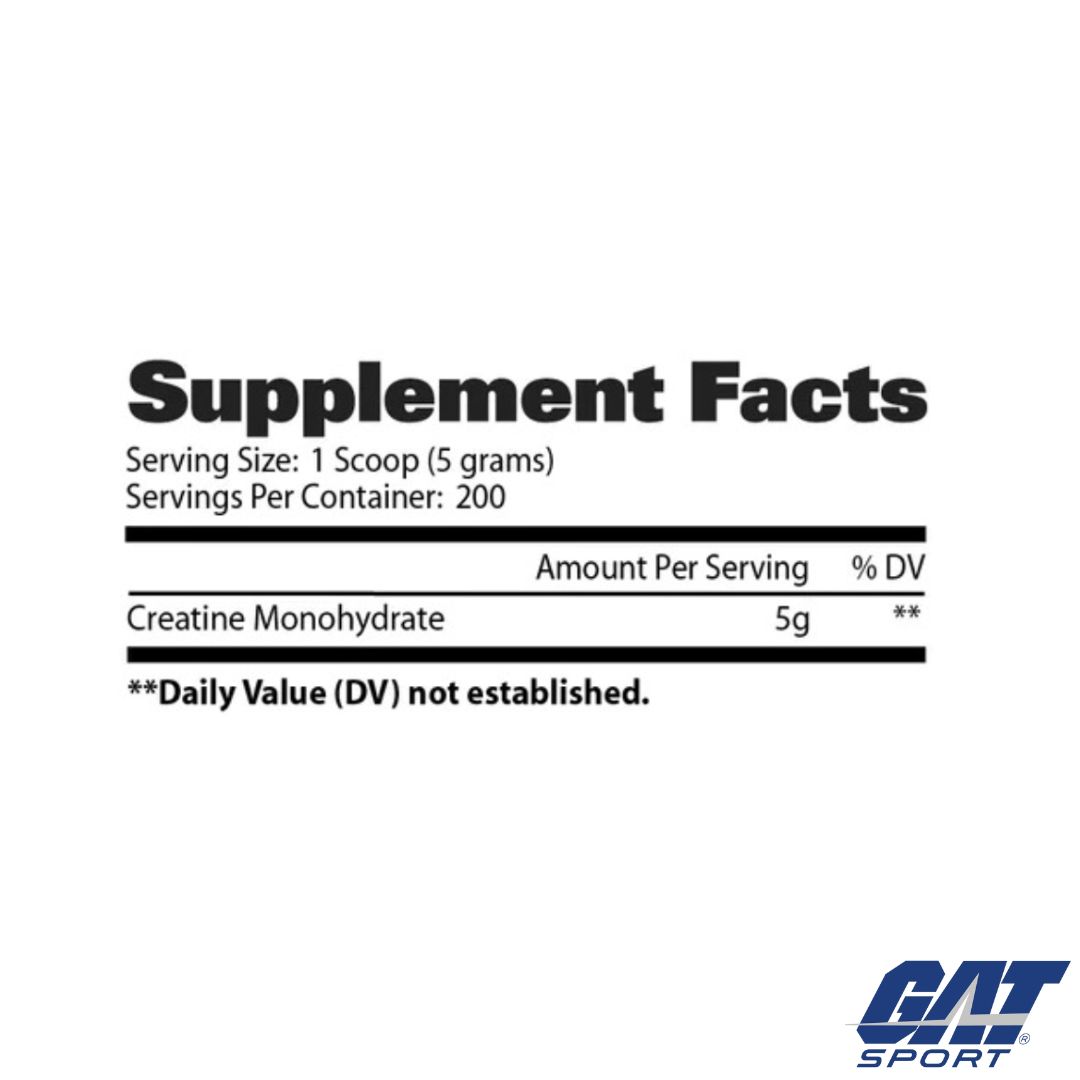Gat Creatina Monohydratada Essential 1000Gr – The Sport Shop EC