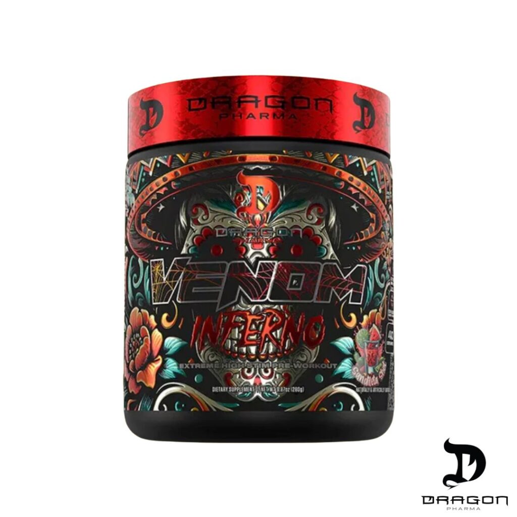 Dragon Pharma Pre-Entreno Venom Inferno x40 Servicios Sandia Shot – The ...